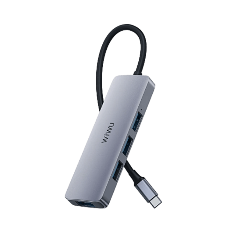 هاب تایپ سی ویوو WiWU Alpha 440 Pro USB HUB 4 in 1 - فروشگاه اپل‌لند